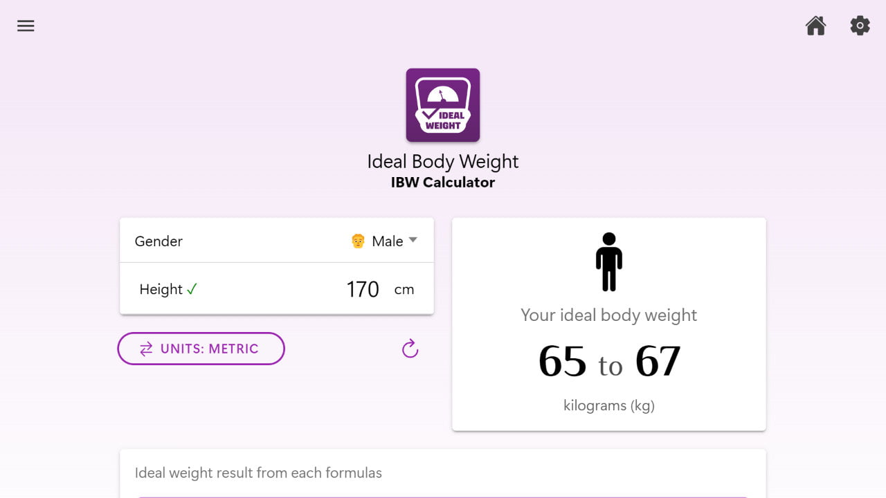 IBW - Ideal Body Weight Calculator - Calculator Hub