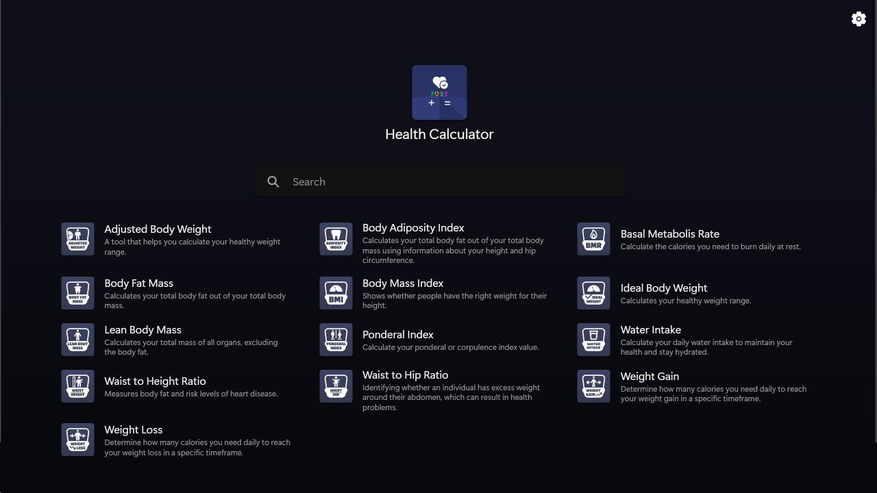 Health Calculator - Calculator Hub